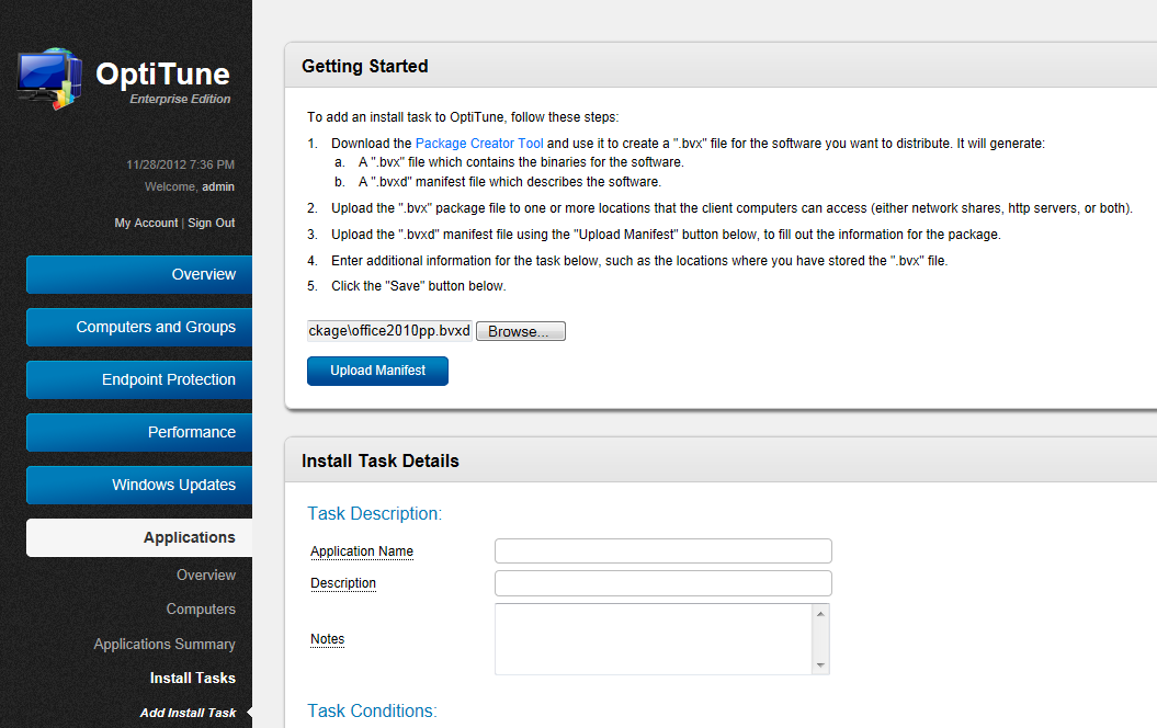Example: Deploying Microsoft Office 2010
